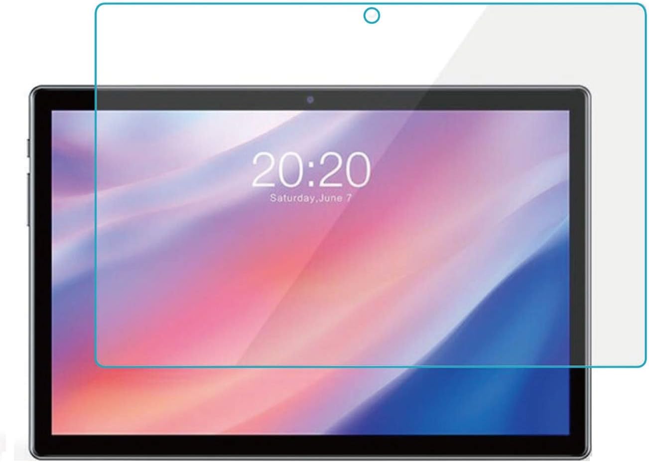 Amazon.com: ONN 10.1 inch Tablet PRO Screen Protector, Tempered Glass ...