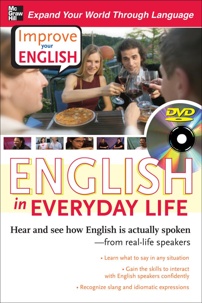 Improve Your English: English in Everyday Life (DVD w/ Book): Hear and ...