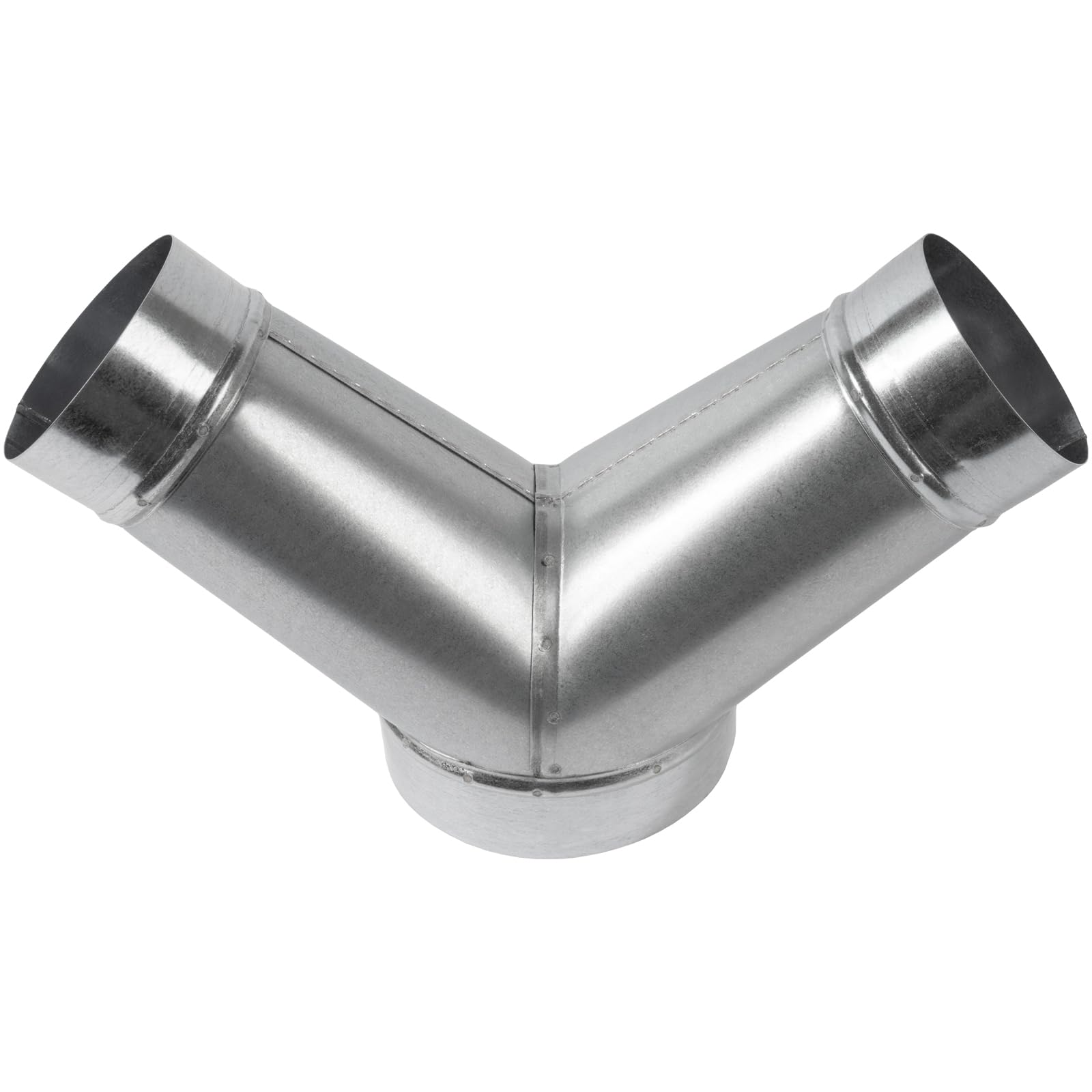 6" Inch to 4" inch Branches Y-Shape Ducting Splitter - 45 Degree ...