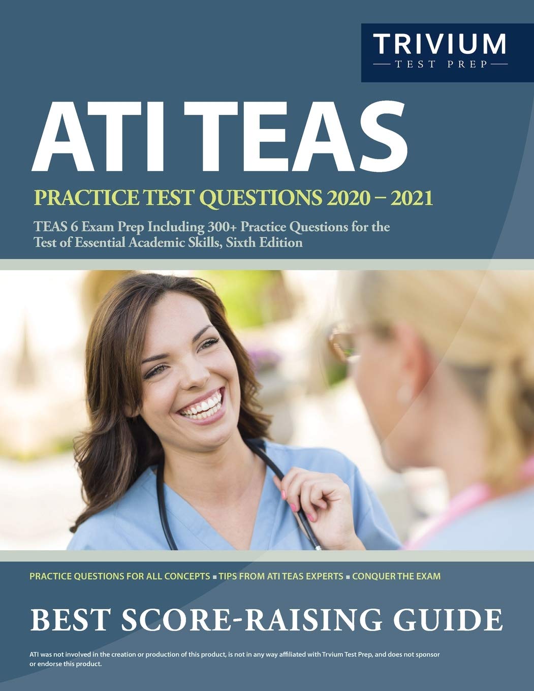 ATI TEAS Practice Test Questions 2020-2021: TEAS 6 Exam Prep Including ...