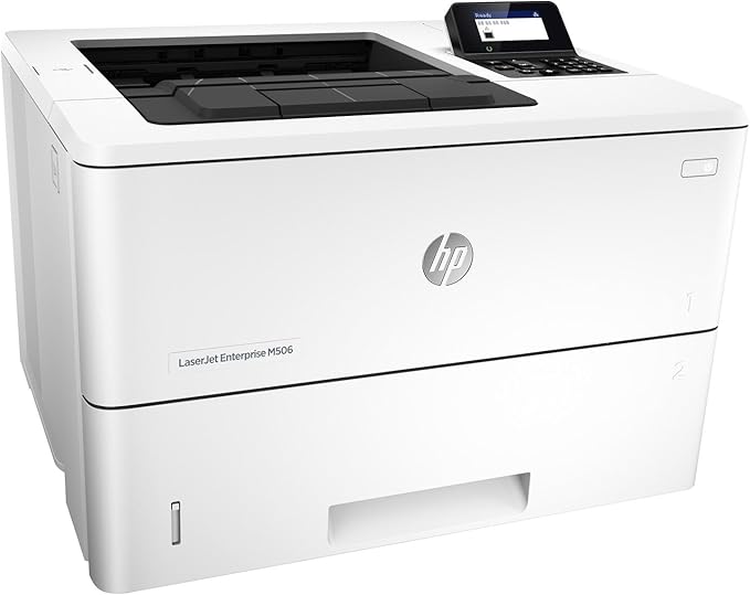 HP M506dn LaserJet Enterprise Printer - White : Amazon.co.uk: Computers ...