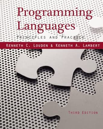 Programming Languages: Principles and Practices (Advanced Topics ...