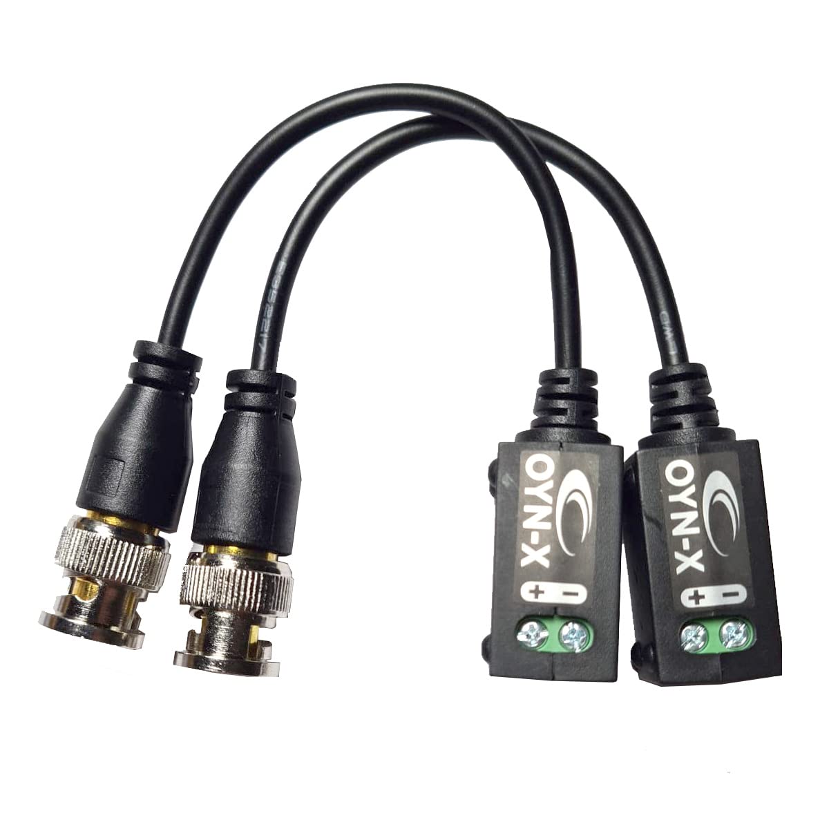 Oyn-x CCTV HD Video Balun Passive Transceiver BNC Connector Cable for ...