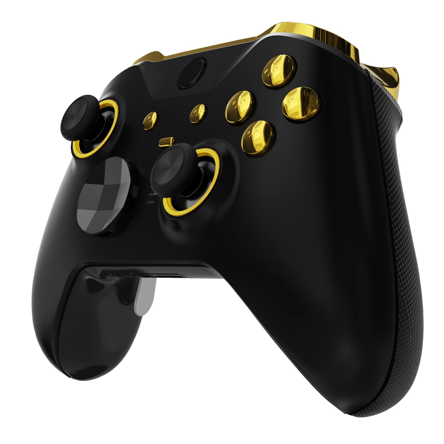 Amazon.com: eXtremeRate Chrome Gold Glossy Custom Accent Rings ...