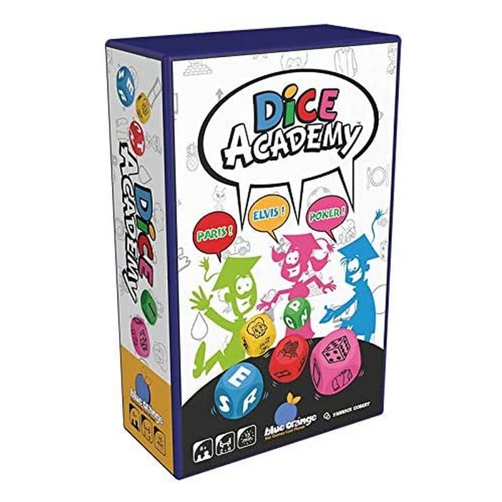 Blue Orange - Dice Academy - Dice Game - Small tray with dice! A fun ...