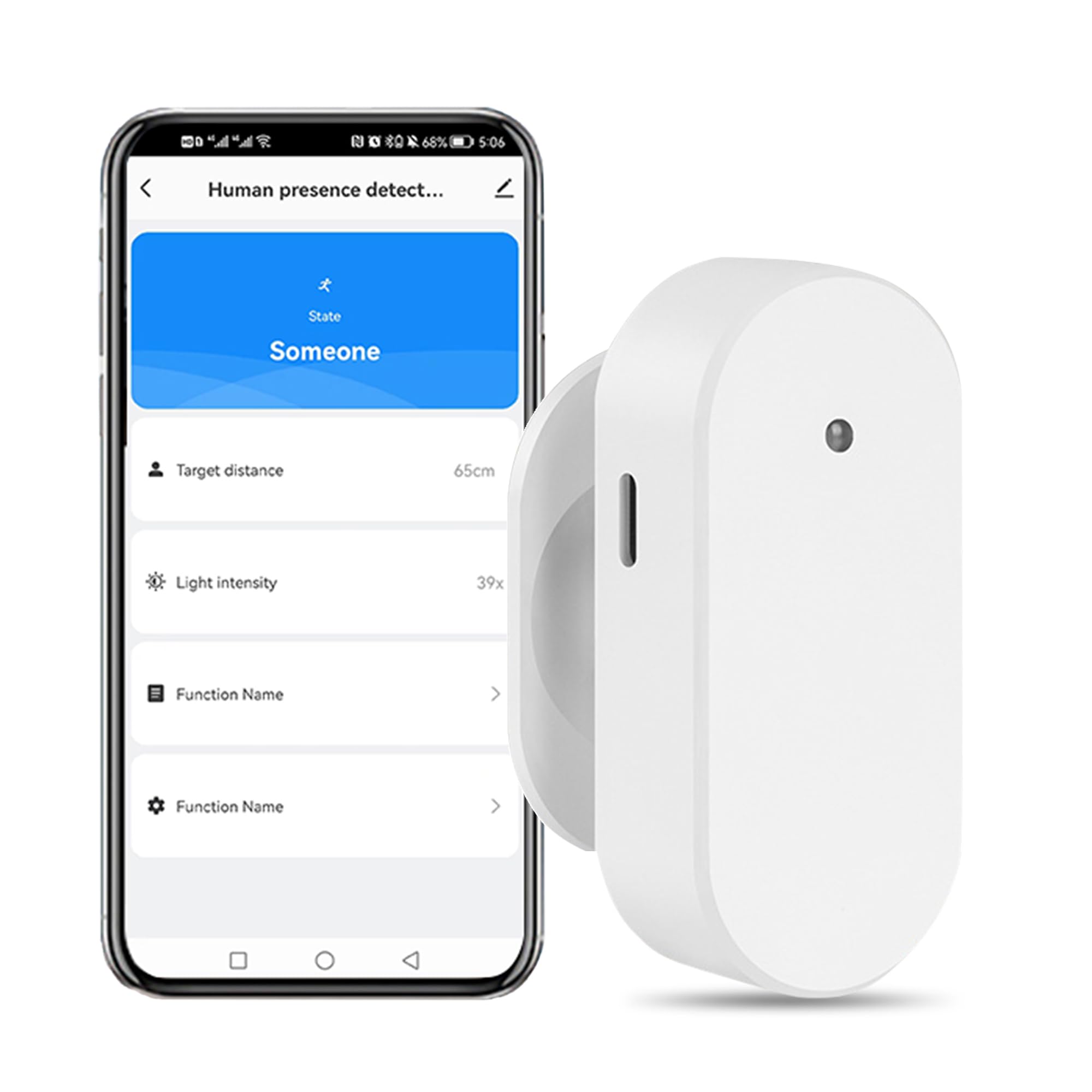 Smart Human Presence Motion Sensor Wifi Millimeter Wave Radar Detector ...