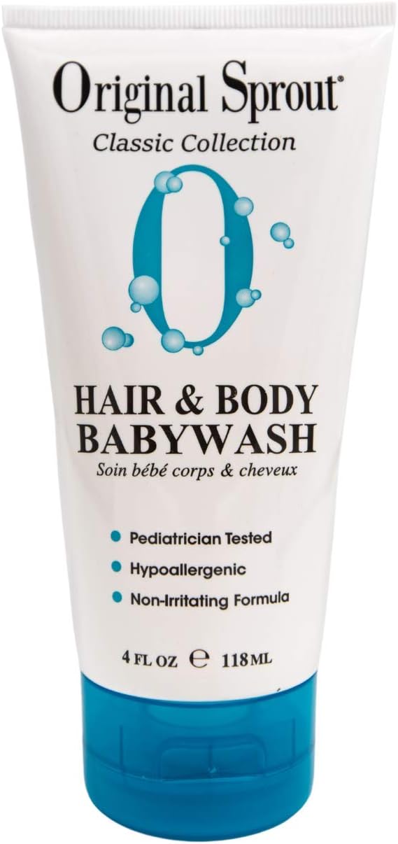 Amazon.com: Original Sprout Baby Shampoo and Body Wash, Hypoallergenic ...