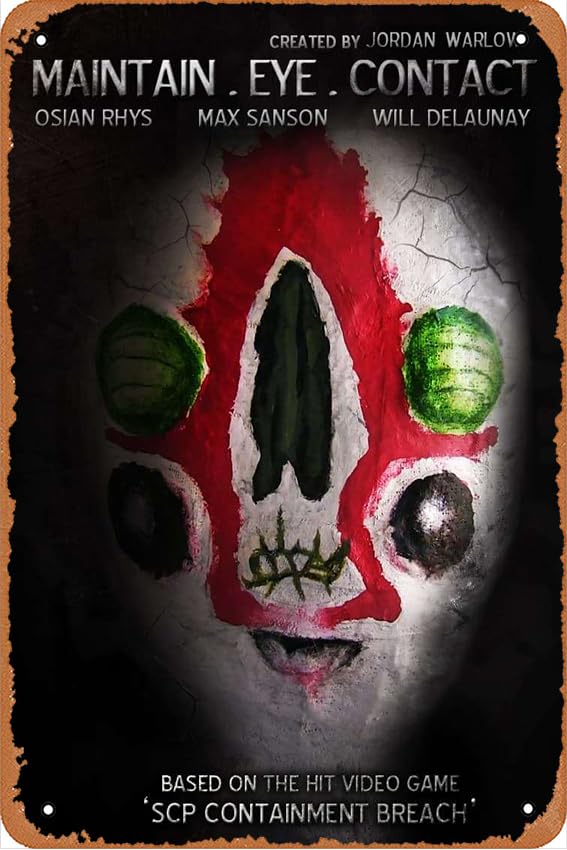 Amazon.com : SCP-173 Containment Breach Movie Poster Home Wall Art ...