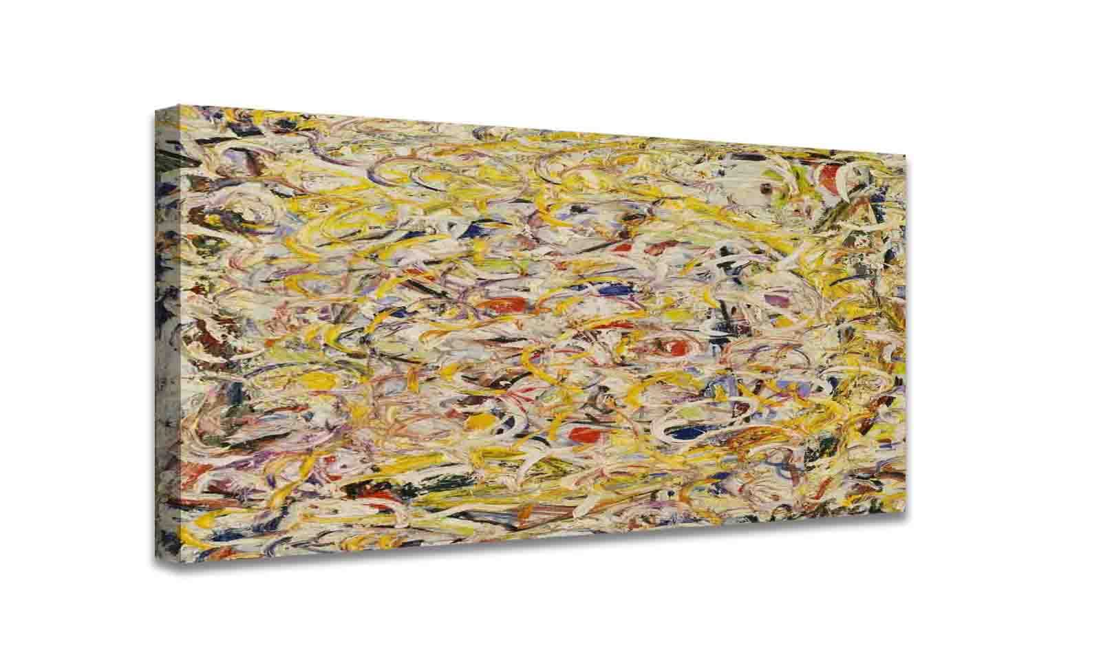 Jackson Pollock Glinsterende Substantie Portret Van Adele Bloch Bauer