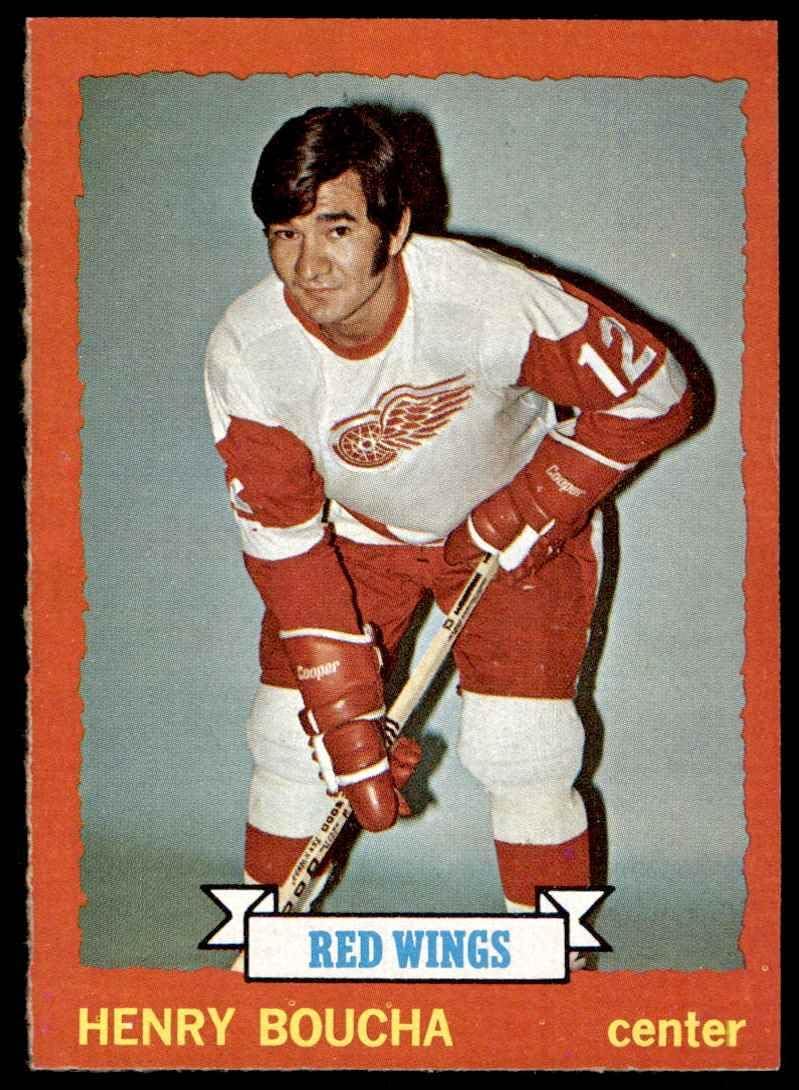 Amazon.com: 1973 Topps # 33 Henry Boucha Detroit Red Wings (Hockey Card ...