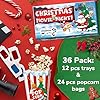 Amazon.com: Movie Night Christmas Party Supplies - Snack Trays 12pcs ...