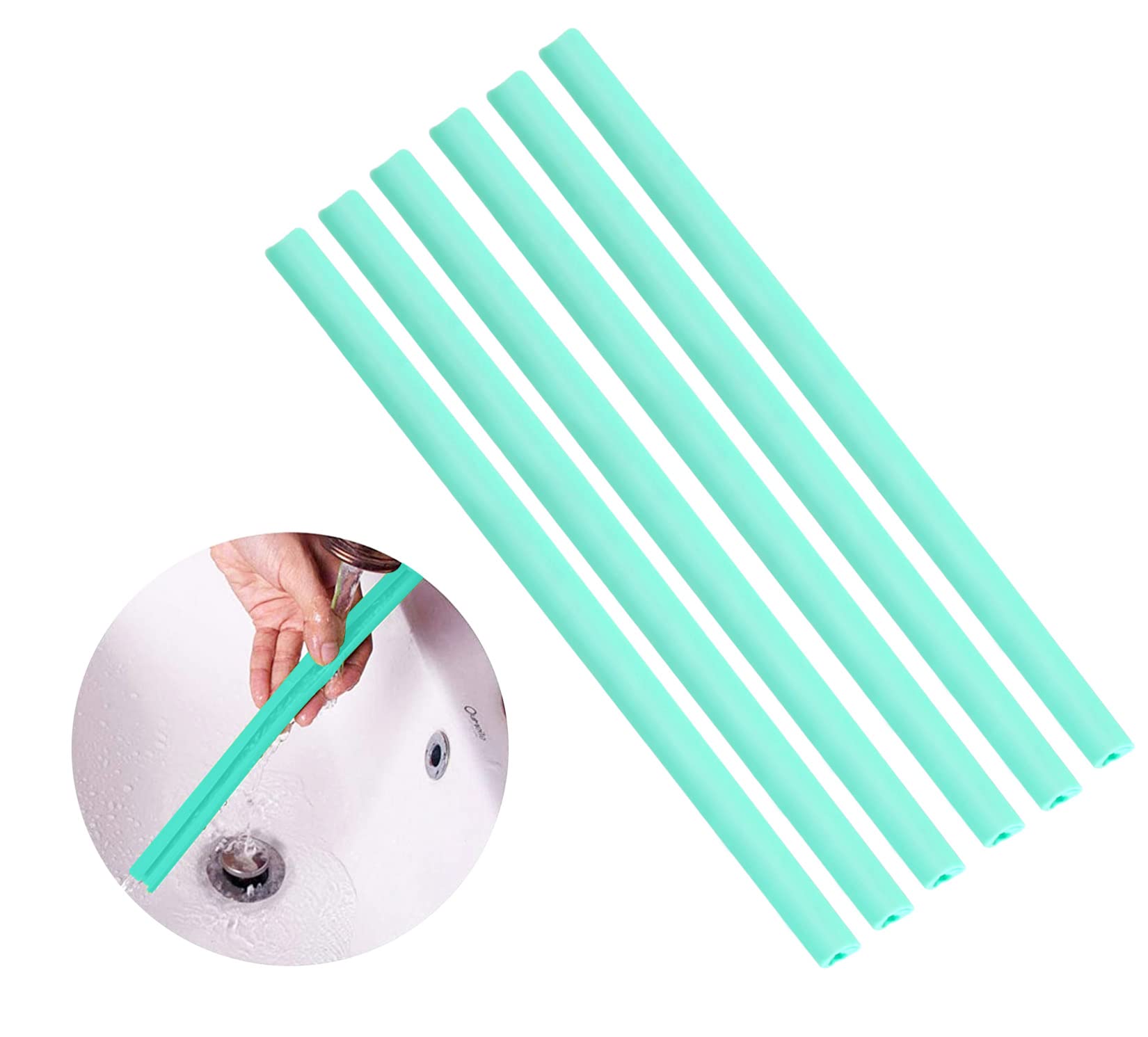 Amazon.com: Reusable Silicone Drinking Straws Openable & Washable ...