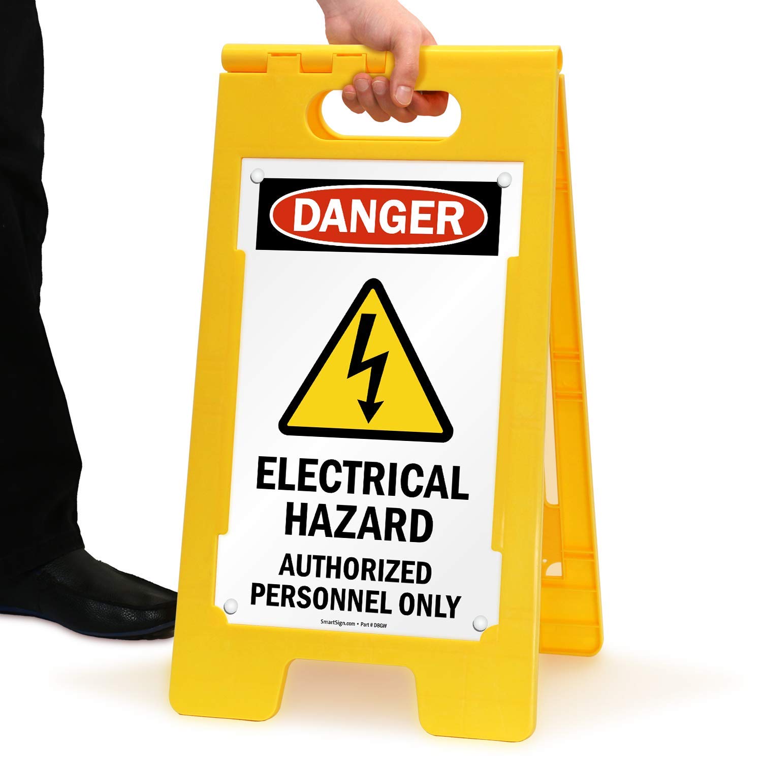 Portable Electrical Danger Sign Amazon.com: SmartSign: Electrical