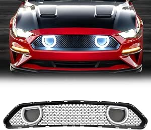 EOMD Mesh Front Bumper Grille Replacement Compatible with 2018-2020 ...