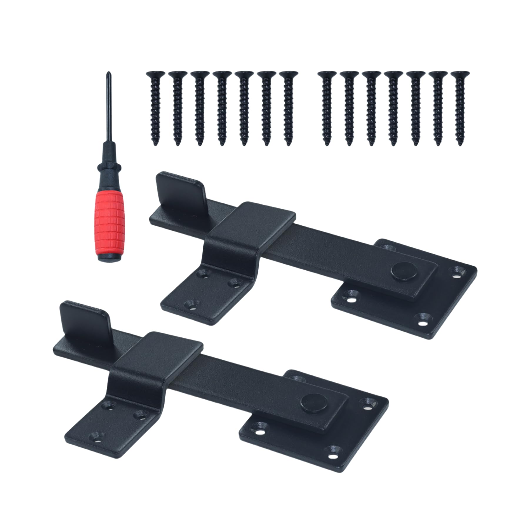 Amazon.com: POSEAGLE 2 Pack Heavy Duty Flip Fence Gate Latch Lock Set ...