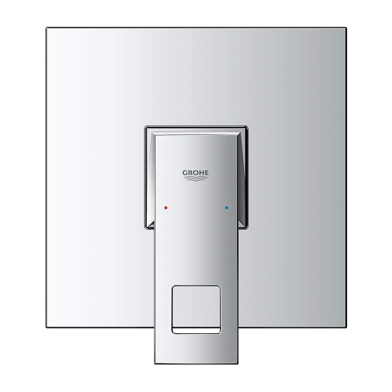 GROHE Eurocube Single-Lever Shower Mixer Trim Set, Concealed ...