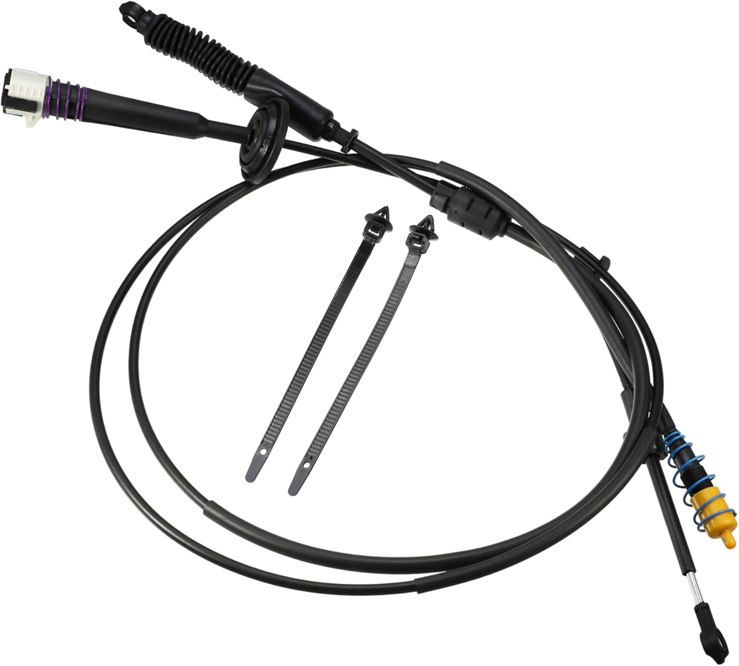 Amazon.com: uxcell 1 Set Automatic Transmission Shifter Cable Gear ...