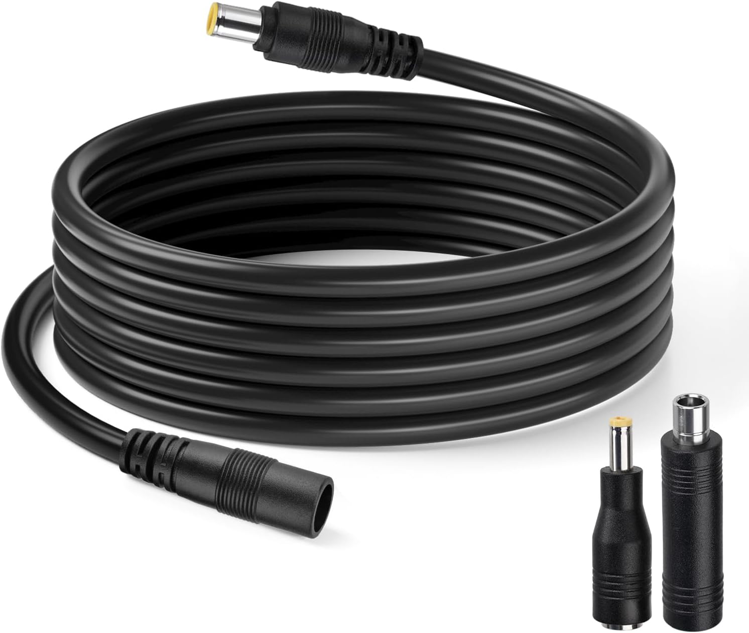Amazon.com: DC Power Extension Cable, 14AWG 10FT 8mm Male to Female ...