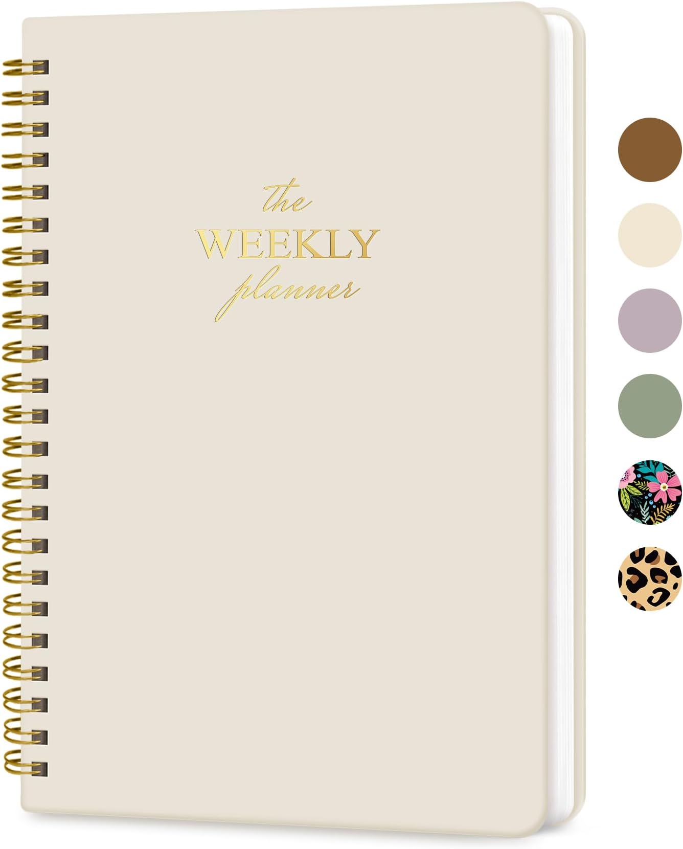 Amazon.com : Undated Weekly Goals Notebook, A5 To Do List Planner with ...