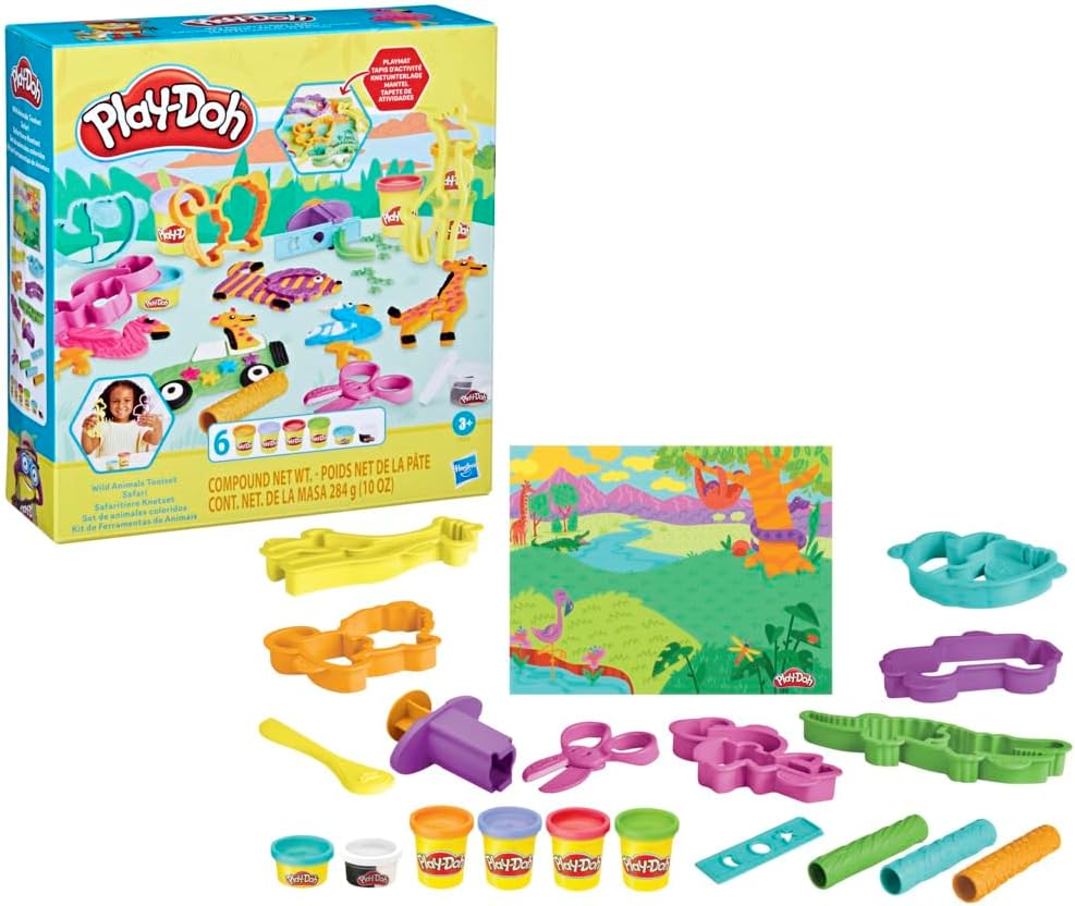 HASBRO PLAY DOH WILD ANIMALS TOOLS : Amazon.co.uk: Toys & Games