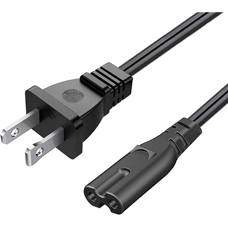 Amazon.com: UL Listed 8.2ft 2 Prong Printer Power Cord for Epson ...