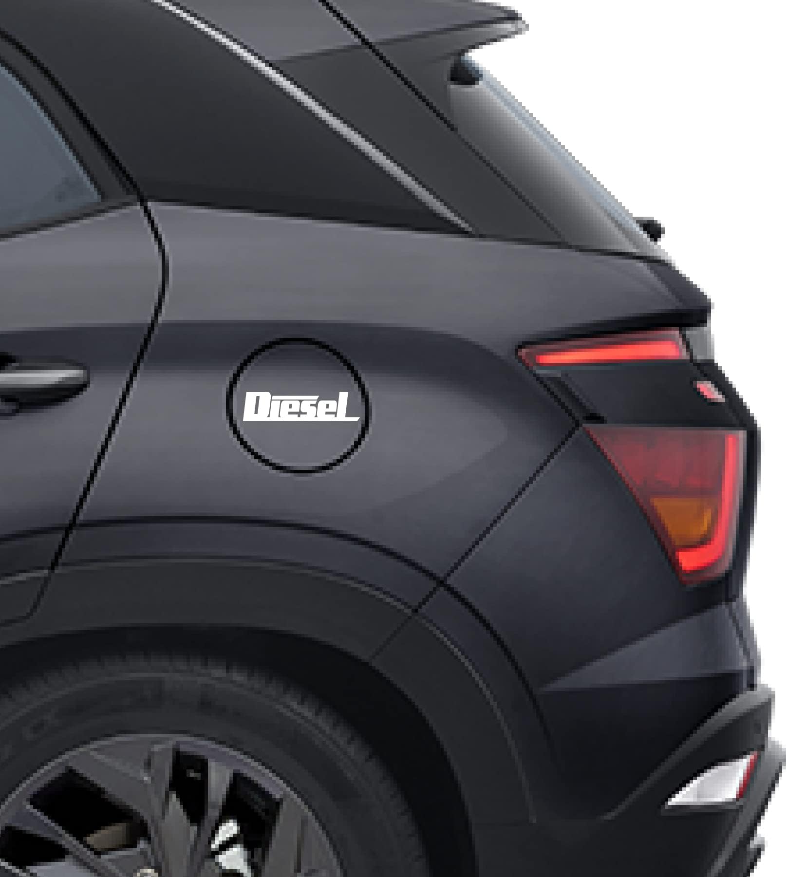 BIRD'S MIND® Diesel Sticker for Car Fuel lid Tank Side Vinyl Decal Car ...