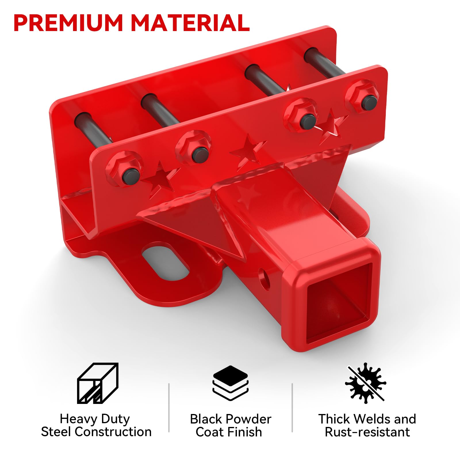 Snapklik.com : RbhAuto 2" Trailer Tow Hitch Assembly For Bronco 2021 ...