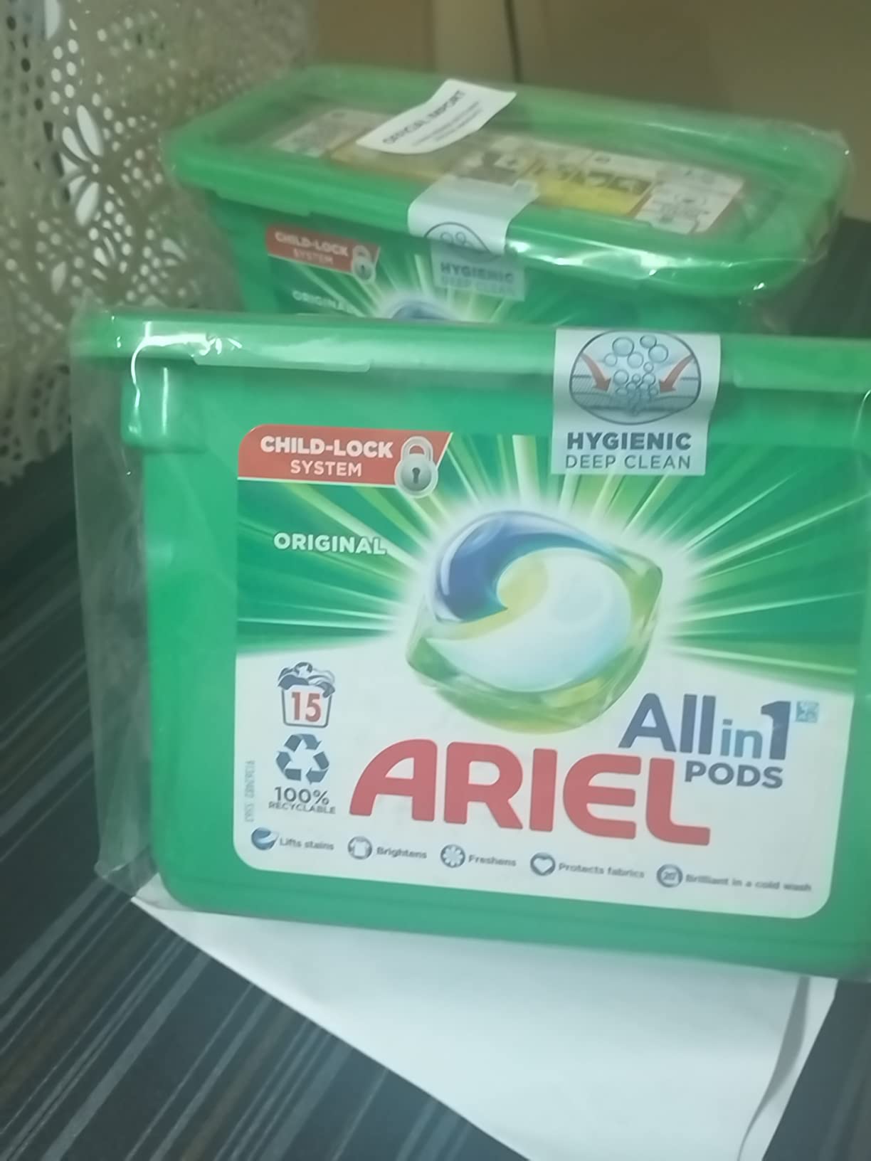 Ariel 3 In 1 Detergent Pods Regular 15'S, Pack of 1 : Amazon.in: Health ...