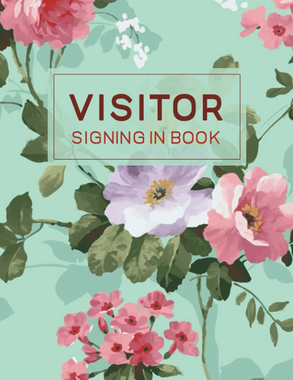Visitor Signing In Book: Track & Trace Visitor Book For Business ...