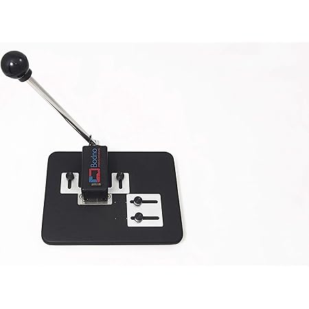 Amazon.com : HD Table Top Badge Slot Punch for ID Cards - Works with ...