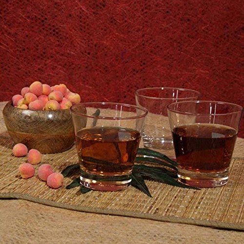 Ocean Studio Rock Glass Set (345 ml, Clear, Pack Of 6)… : Amazon.in ...