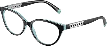 Eyeglasses Tiffany TF 2226 8055 Black On Blue at Amazon Women’s ...