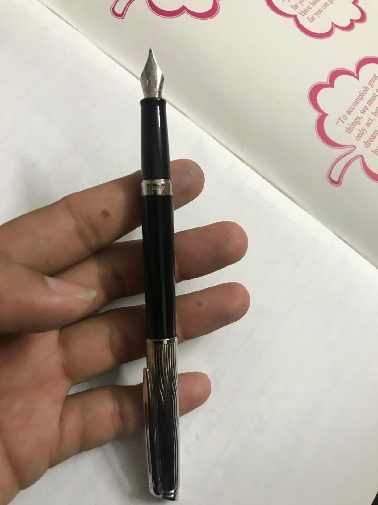Waterman Hemisphere Dlx CT Fountain Pen - Black : Amazon.in: Office ...