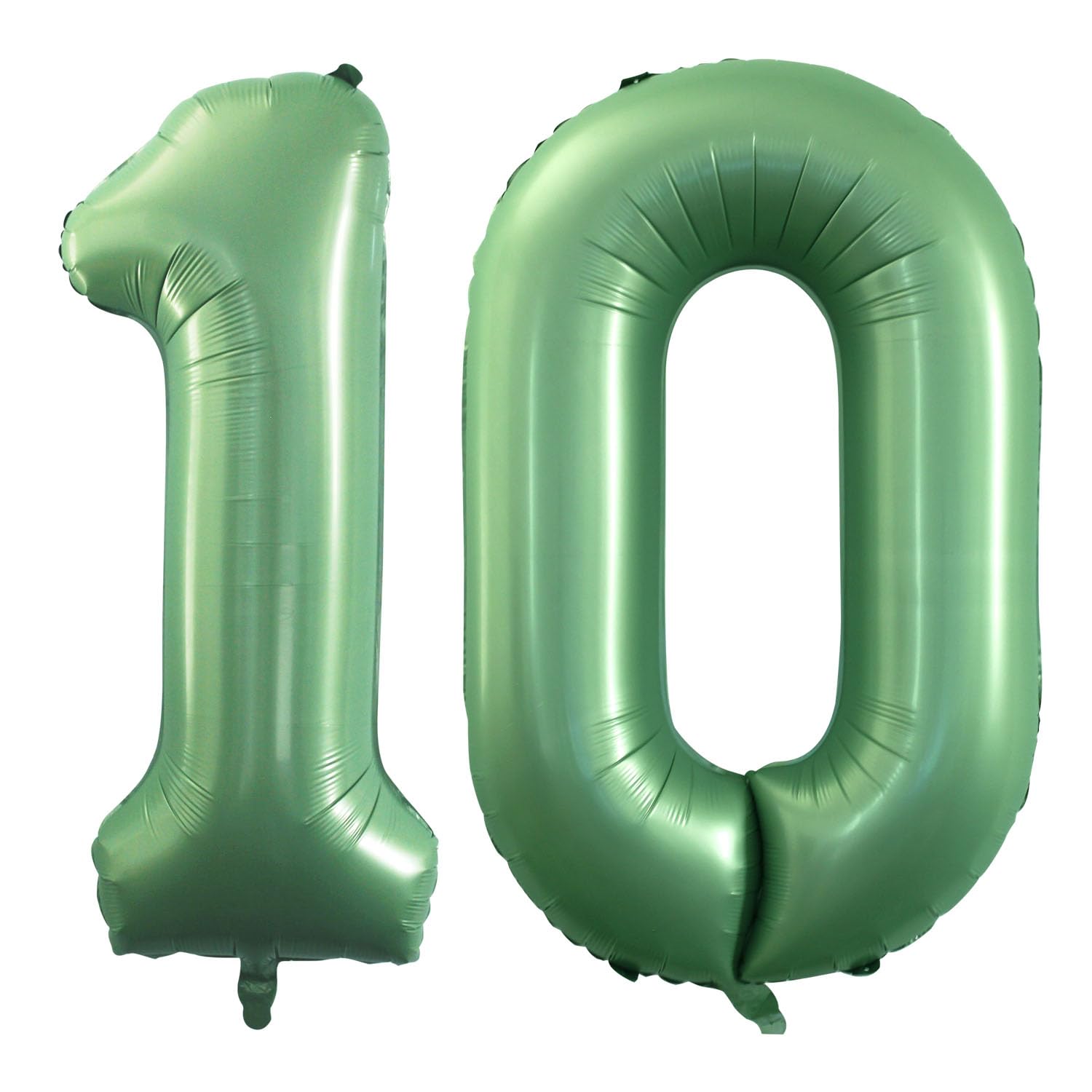 Amazon.com: GOER Number 10 Balloons for 10th Birthday Party Decorations ...