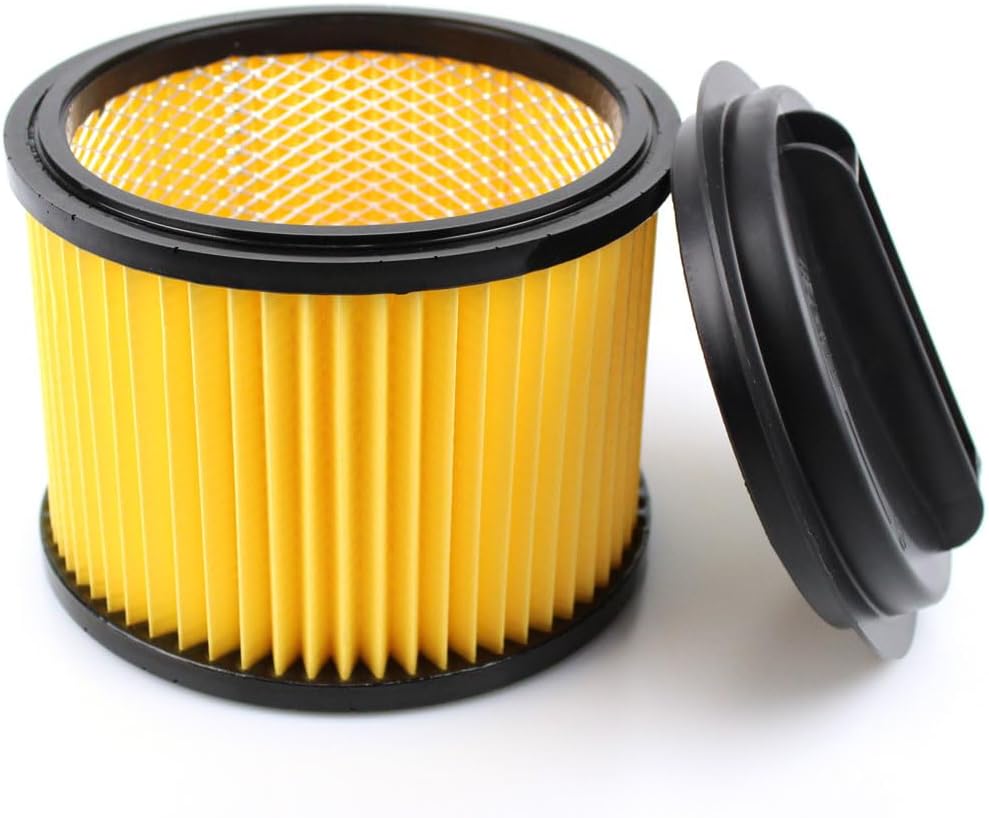 Einhell 2351113 Pleated Air Filter with Cap for Vacuum Cleaners, Grey ...