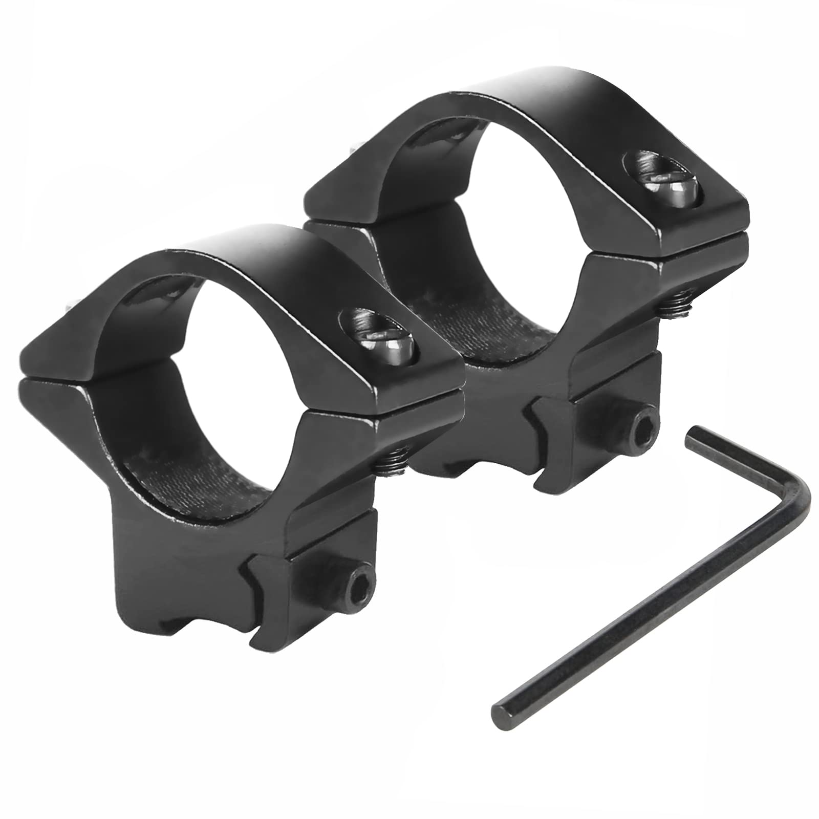 Snapklik.com : Scope Ring Mounts 1" High/Low Profile Scope Mounts Rings ...
