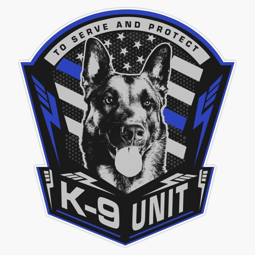 Amazon.com - K9 Unit - Malinois Belgian Shepherd -Mechelaar Vinyl ...