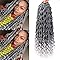 Amazon.com : Goddess Locs Crochet Hair - 6 Packs 20 Inch Curly Faux ...