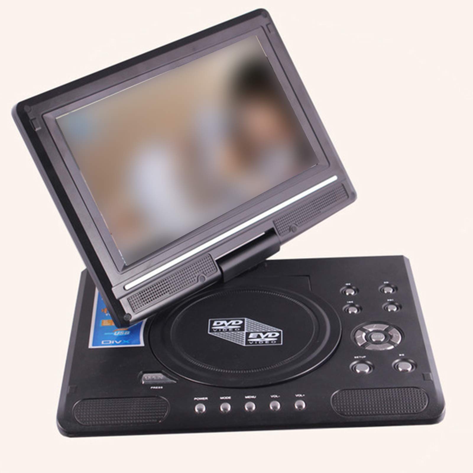 Buy QIAO Portable DVD Player, The 7-Inch High-Definition LCD Widescreen ...