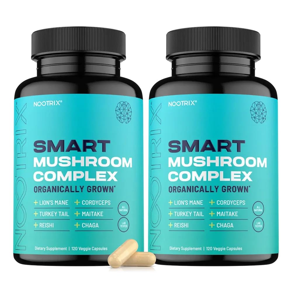 Snapklik.com : Smart Mushrooms Brain Supplement Nootropic For Memory ...
