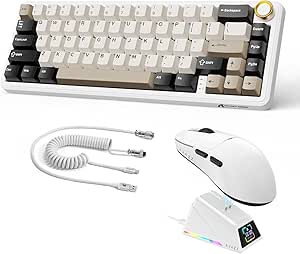 Amazon.com: A.JAZZ Attack Shark X66 60% Wireless Mechanical Gaming ...