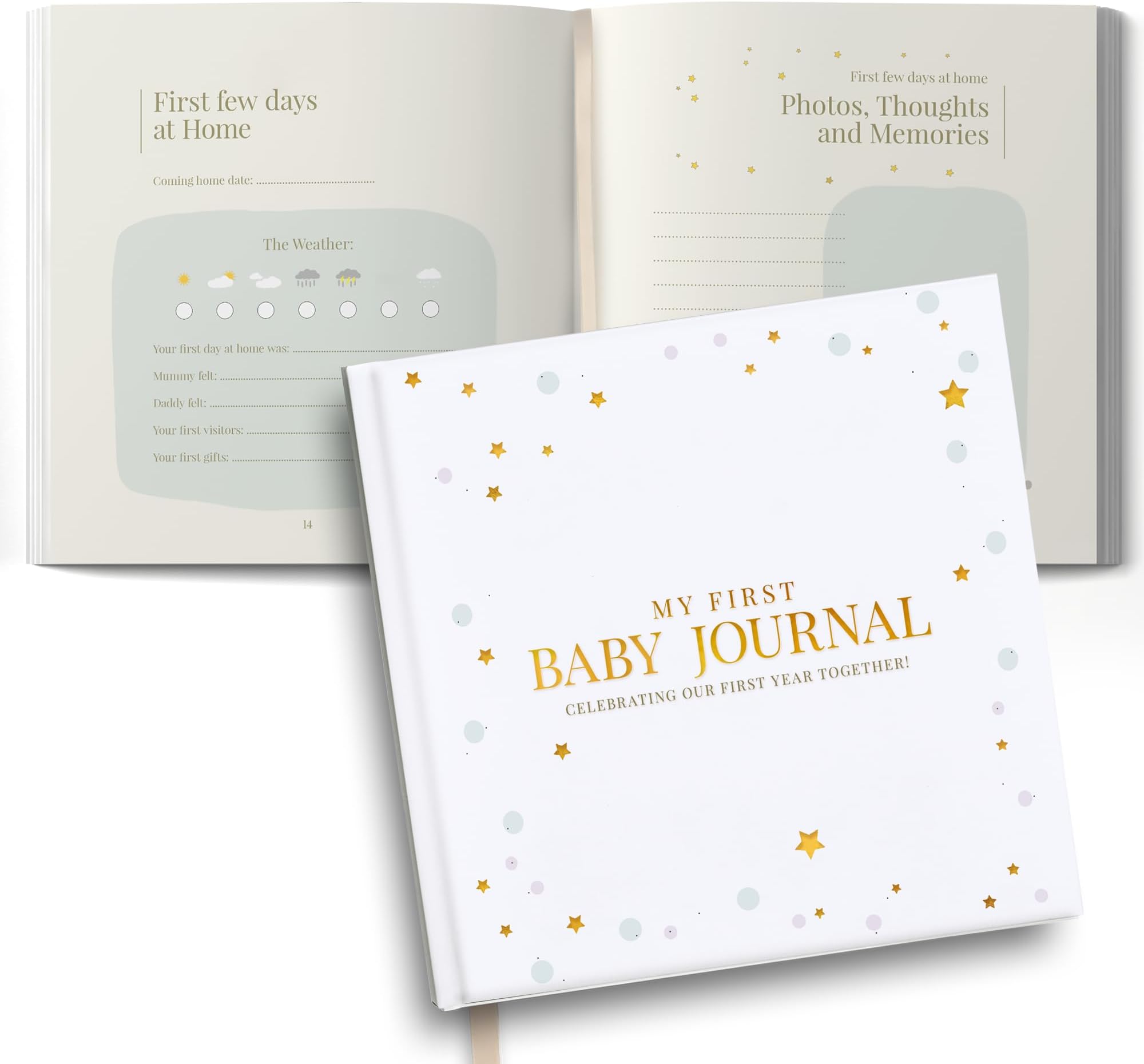 Your Edition Pregnancy Journal - Baby Memory Book for Expecting Mums ...