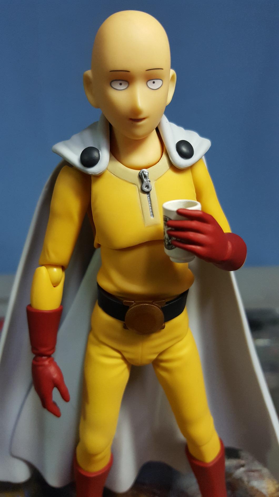 Amazon.com: Max Factory One Punch Man: Saitama Figma Action Figure ...