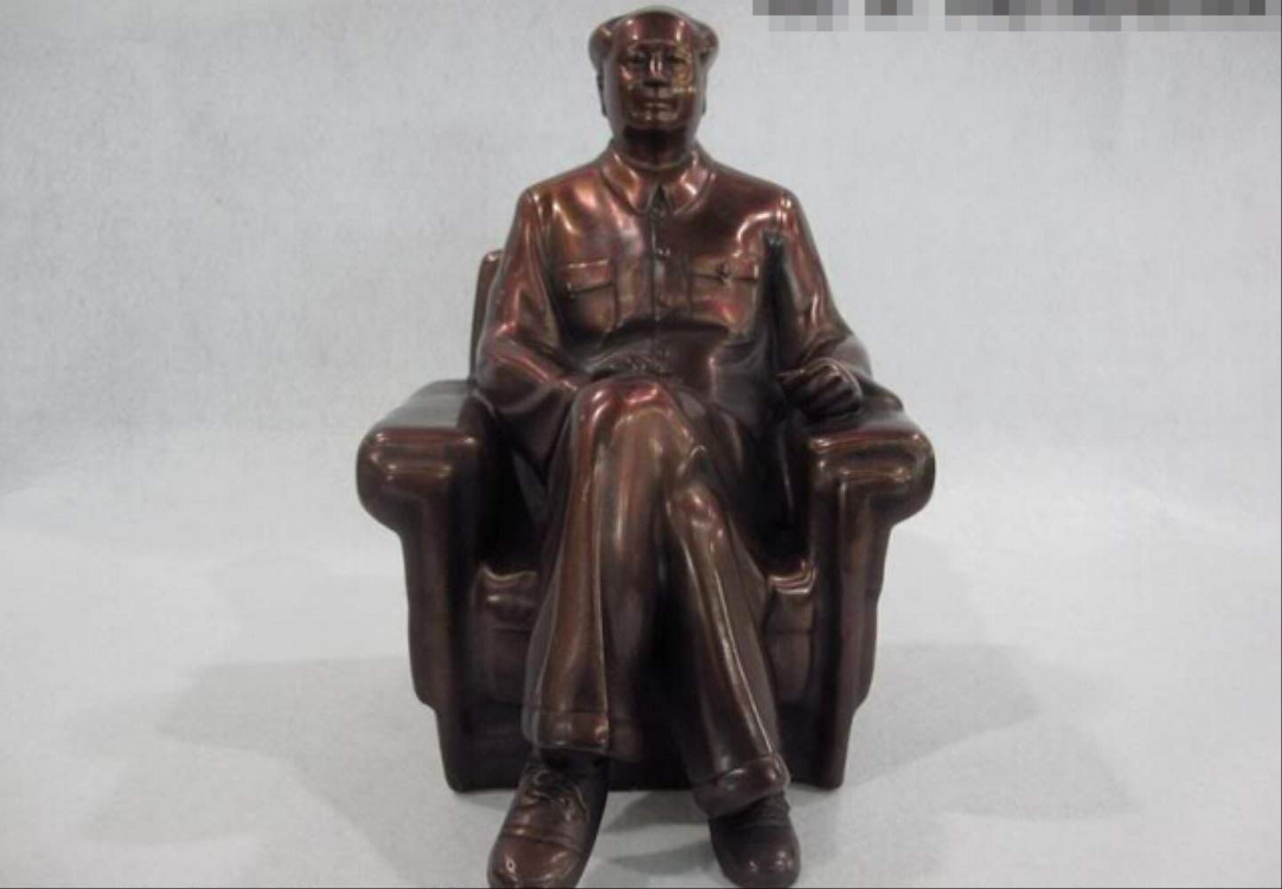 Buy JKQJKQ Bronze statue of Mao Zedong Collection Of Bronze Statues Of ...