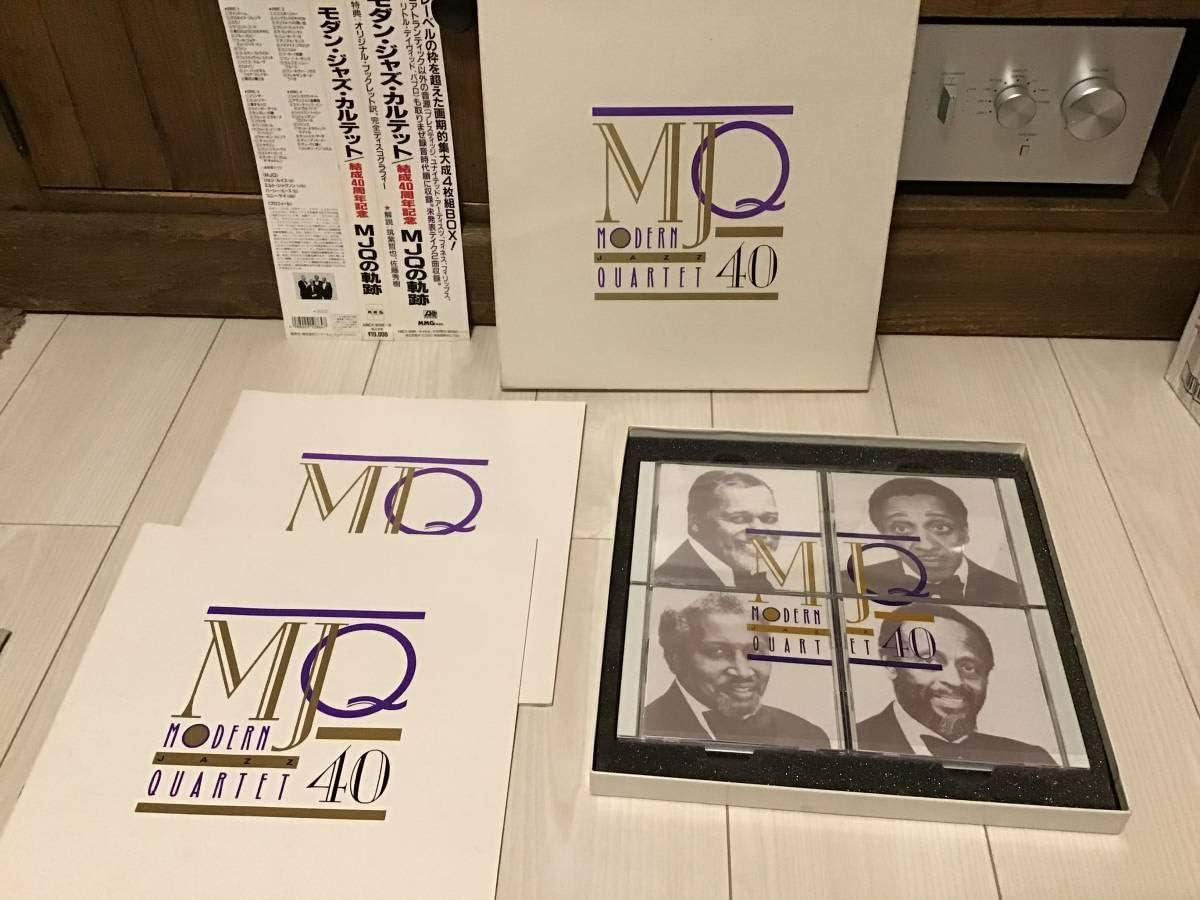 Amazon.co.jp: S/4枚組BOX/CD&ブックレット/MJQ/モダンジャズカルテット/結成40周年記念/MJQの軌跡/ジャズ/未発表テイク : おもちゃ