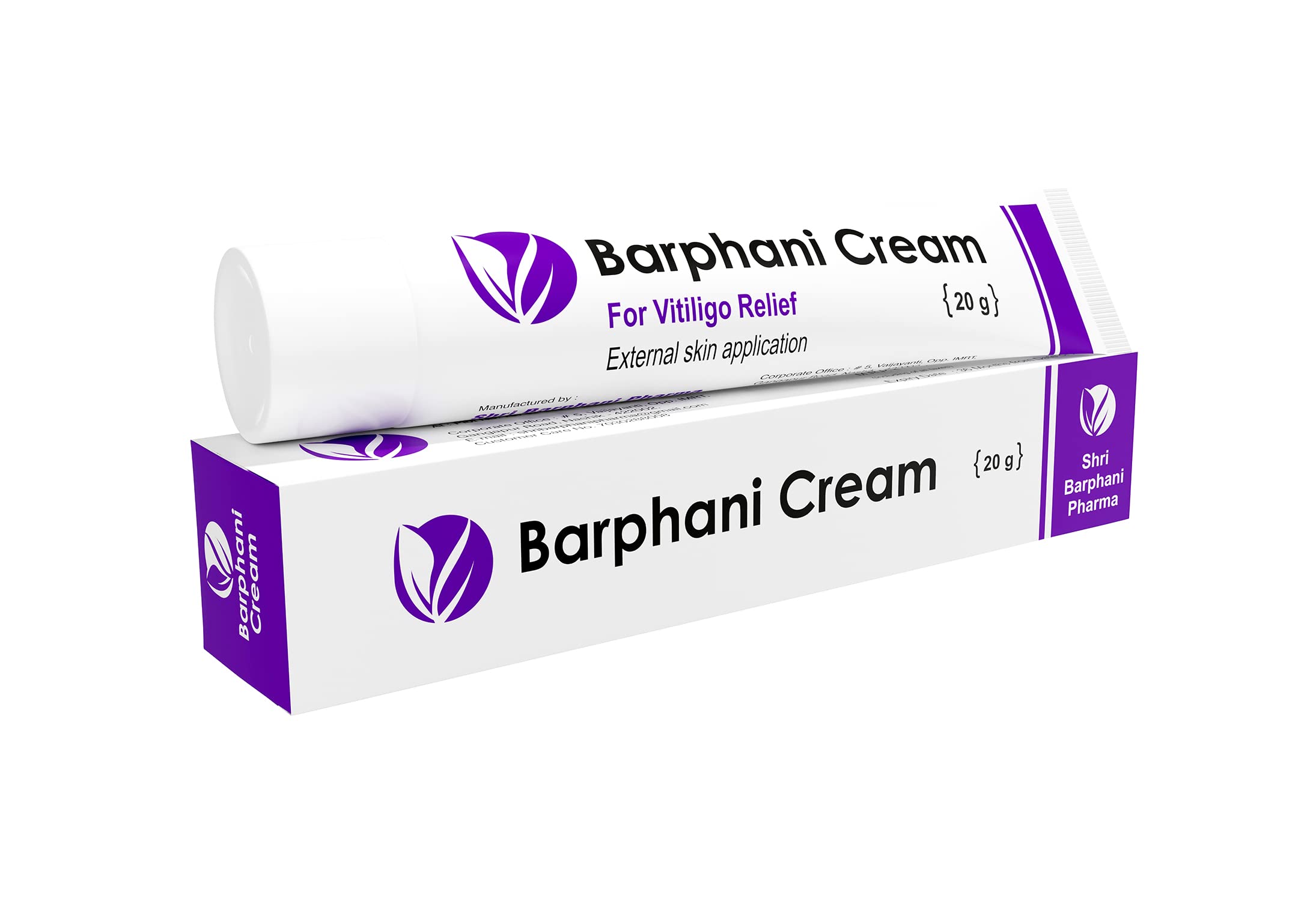 Buy Barphani Cream - Anti Vitiligo/Leukoderma Cream, Super Effective on ...