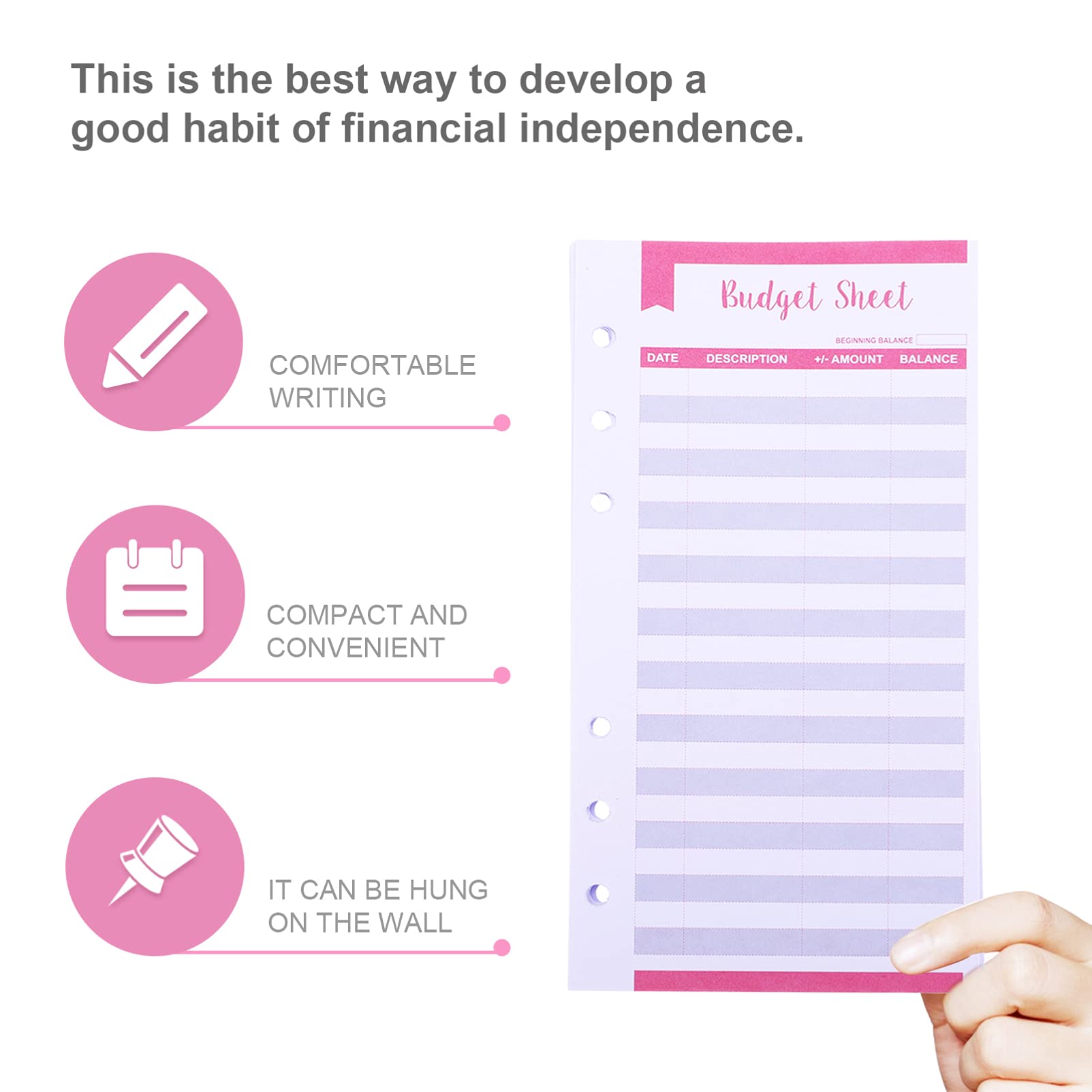 Budget Envelopes Inserts Business Budget Tracker Expense Sheet ...