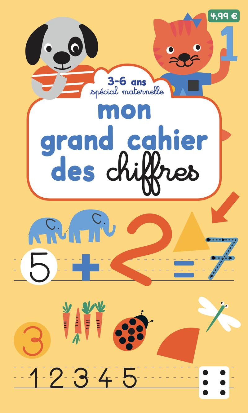 Mon grand cahier des chiffres - Spécial maternelle : Amazon.com.mx: Libros