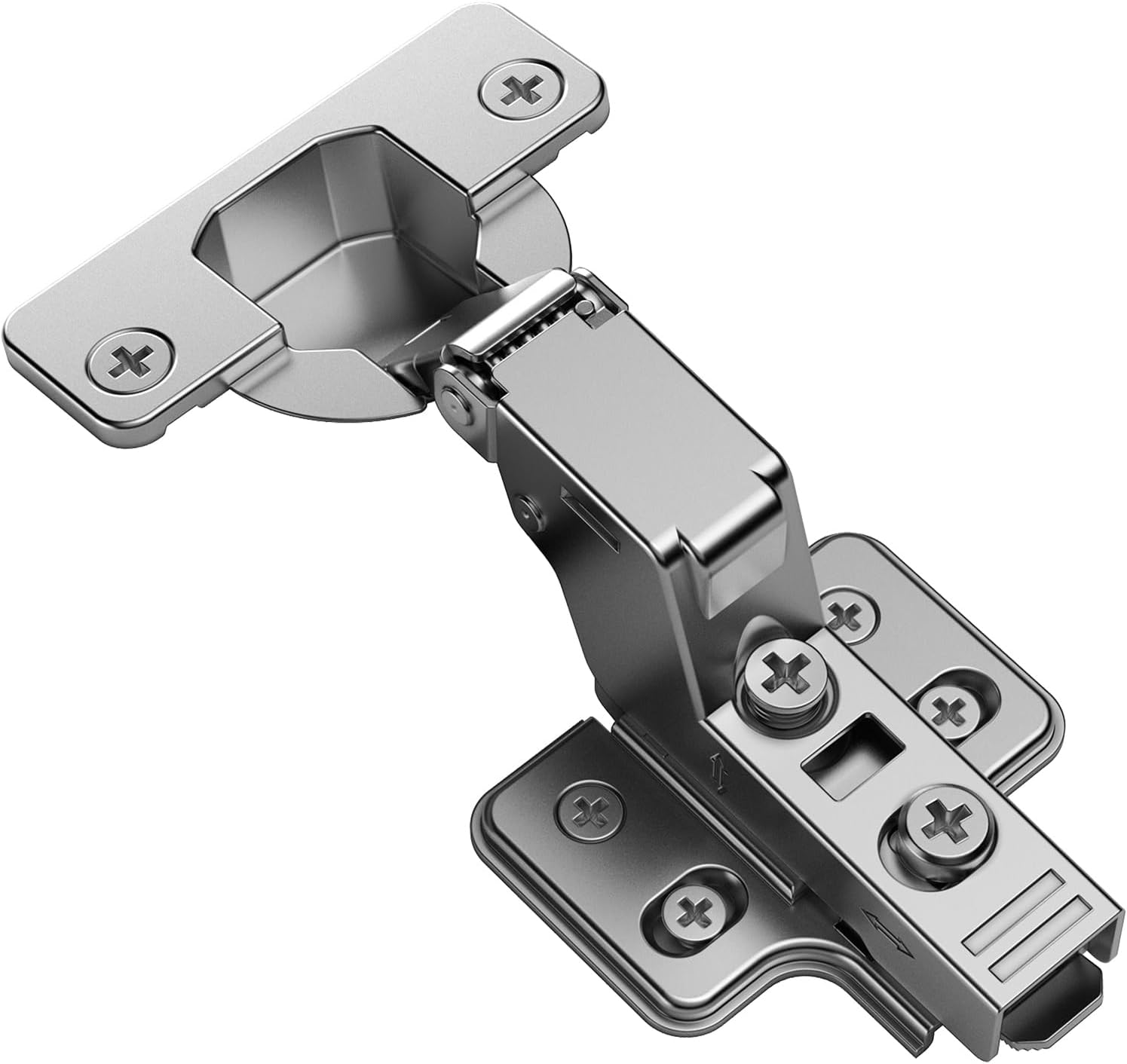 Kimdot 4 Pieces Inset Frameless Soft Close Kitchen Cabinet Hinge 35mm ...