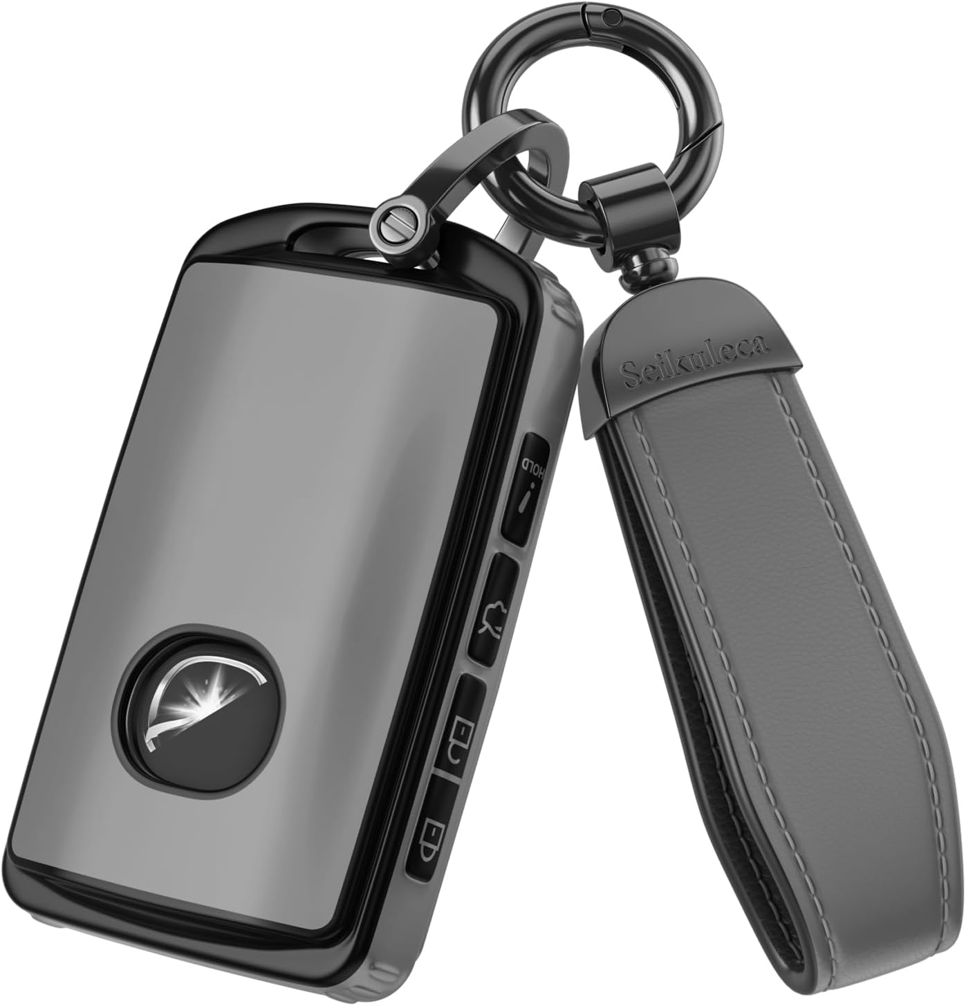 Amazon.com: Seikuleca For Mazda Key Fob Cover Accessories- Matte TPU ...